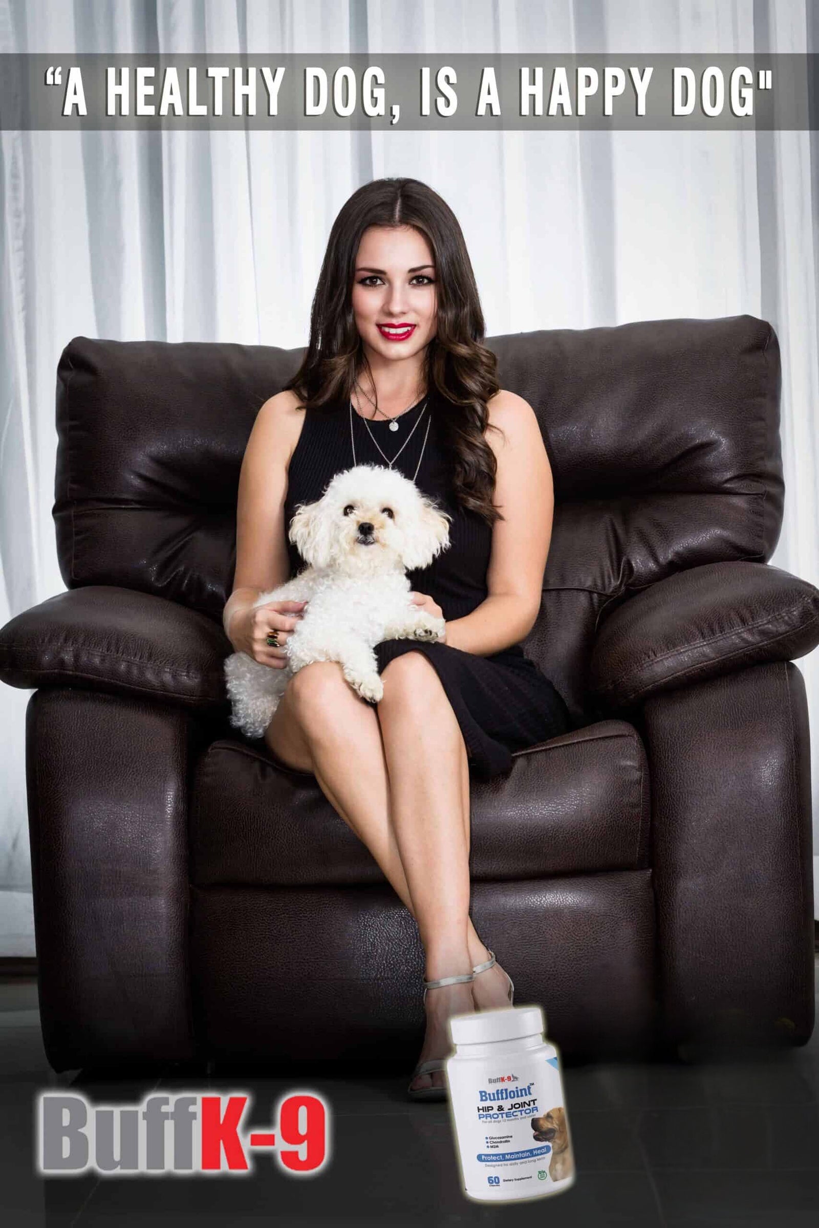 BuffK-9 Dog Vitamin Supplements for Muscle & Health